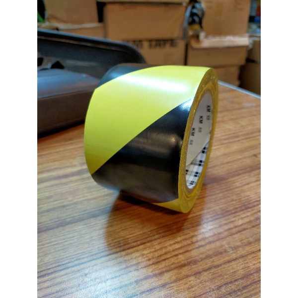 Jual floor tape lantai Marking Tape Vinyl Tape Garis Lantai Lakban Barikade Tape Brigade Tape ...