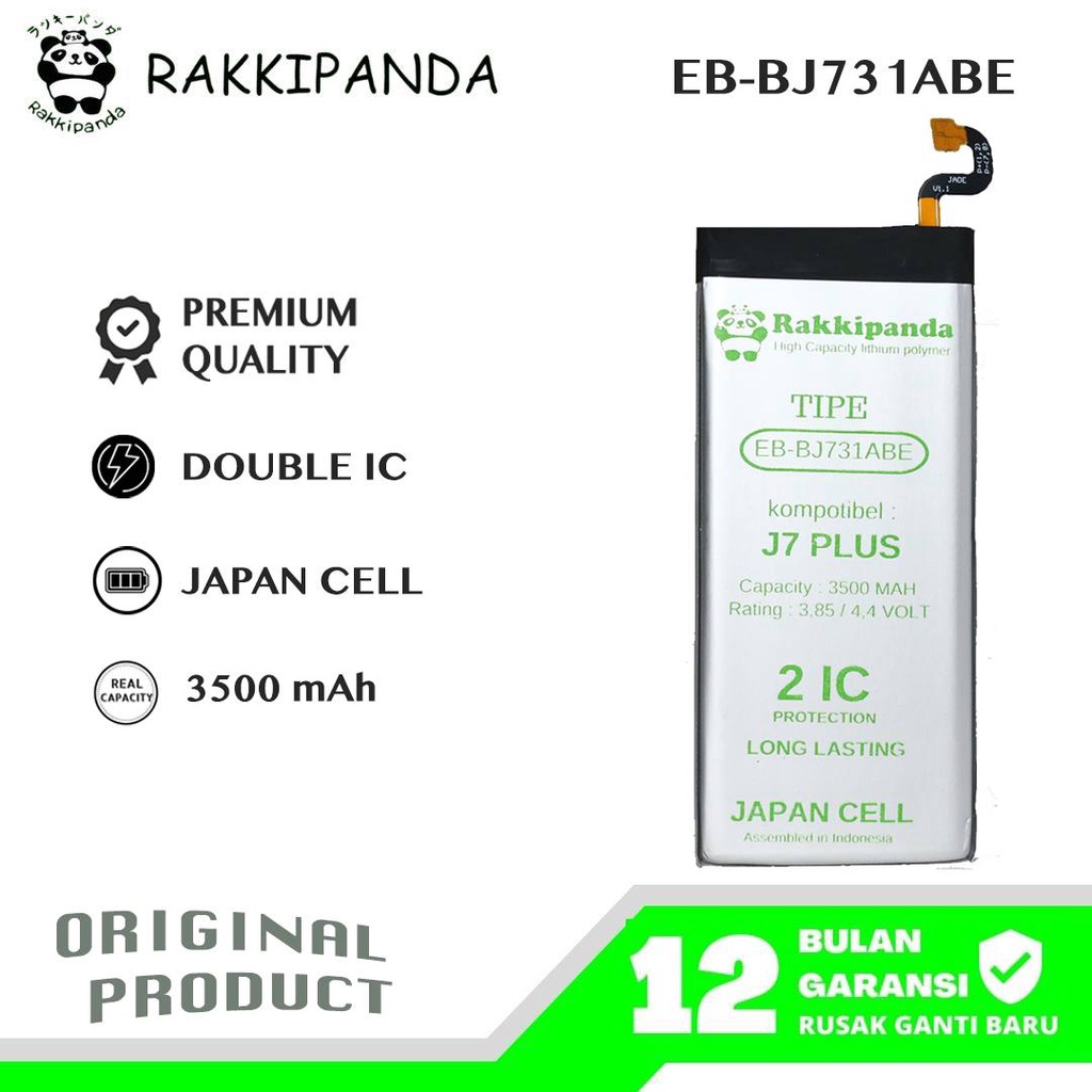 Jual RakkiPanda - EB-BJ731ABE Samsung J7 Plus J731 Batre Batrai Baterai | Shopee Indonesia