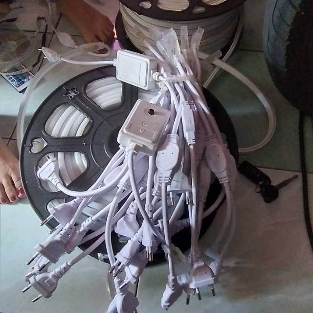 Jual Socket Led neon flex 220V | Shopee Indonesia