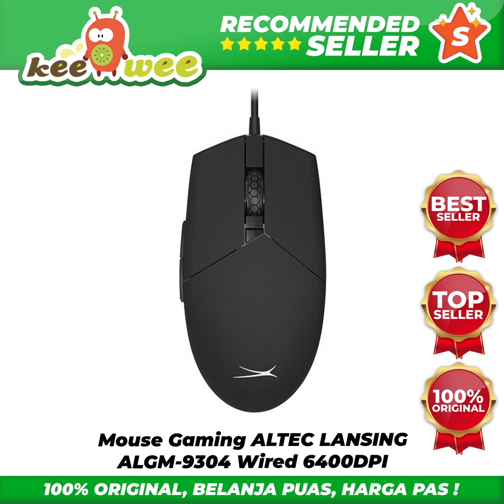 Jual Mouse Gaming ALTEC LANSING ALGM-9304 Wired 6400DPI | Shopee Indonesia