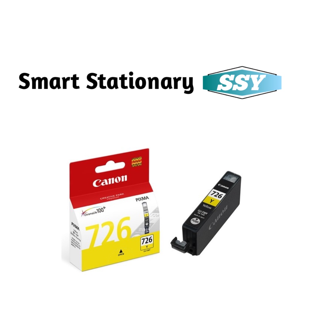 Jual Tinta Canon CLI_726 Yellow Original Ink Cartridge | Shopee Indonesia