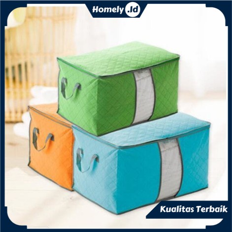 Jual Storage Box Organizer Kotak Kantong Tempat Penyimpanan Baju ...
