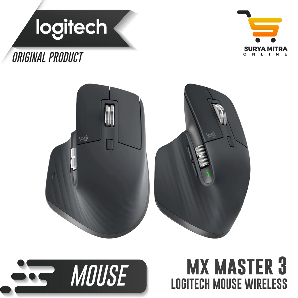 Jual Logitech Mx Master 3 Wireless Mouse Shopee Indonesia