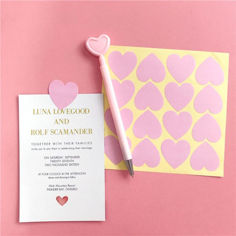 Jual Sticker label love pink sticker hiasan | Shopee Indonesia