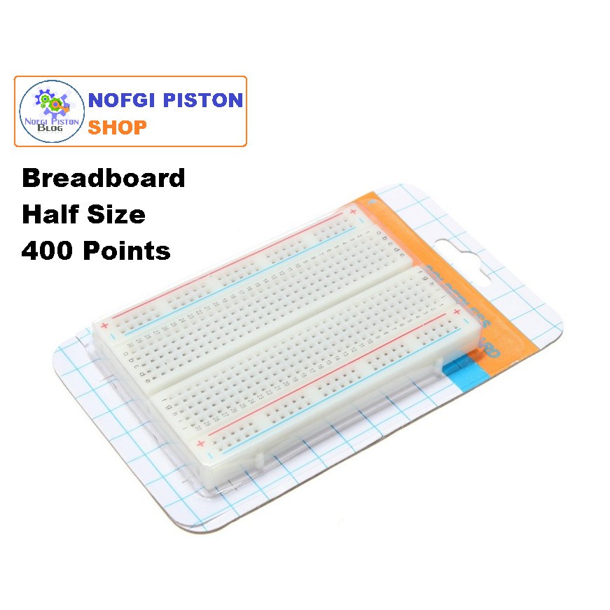 Jual Breadboard Kecil Half Size Projectboard 400 Lubang | Shopee Indonesia