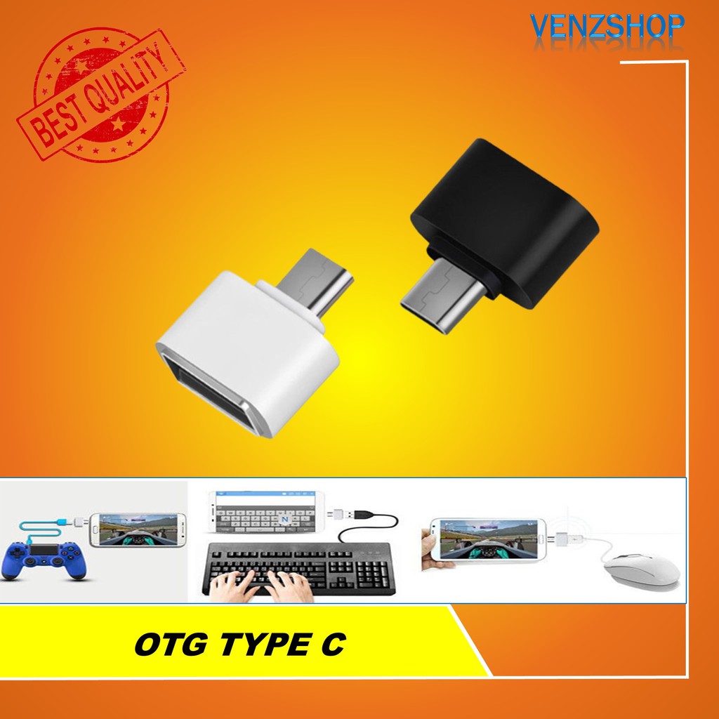 Jual OTG Type C / OTG Bentuk Persegi Non Kabel / Mini OTG Bahan Plastik ...