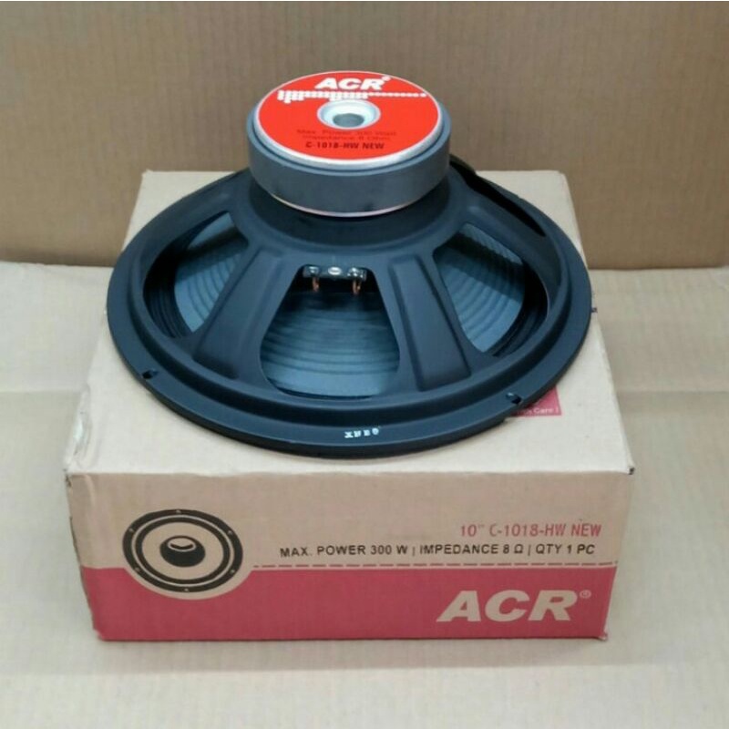 Jual Speaker ACR 10 inch C-1018 HW NEW | Shopee Indonesia
