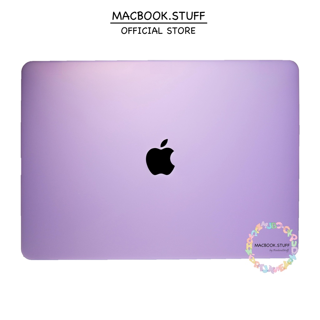 Jual MACBOOK Case MATTE PURPLE NEW AIR PRO RETINA 11 12 13 14 15 16 ...