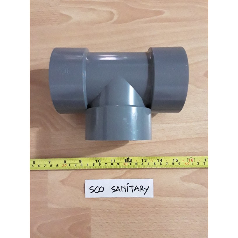 Jual Tee D 3" Inch Rucika PVC - T Pipa Polos | Shopee Indonesia