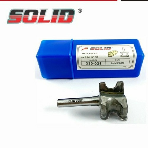 Jual Mata router mata profil 330-021 SOLID external bull nose bit ...