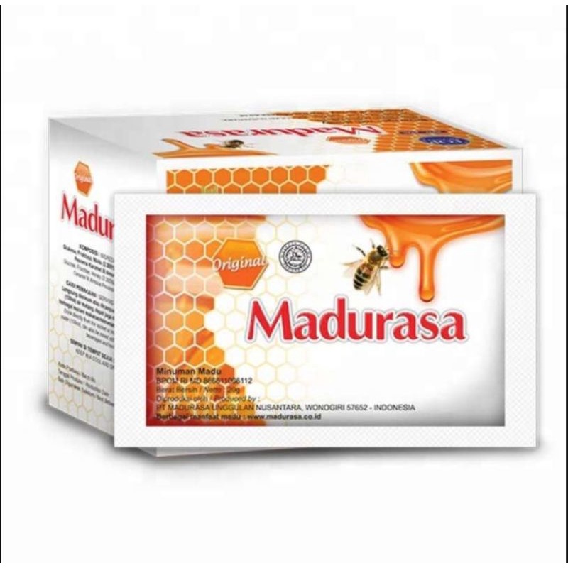 Jual Madu Rasa Original / Jeruk per pak isi 12 pcs | Shopee Indonesia