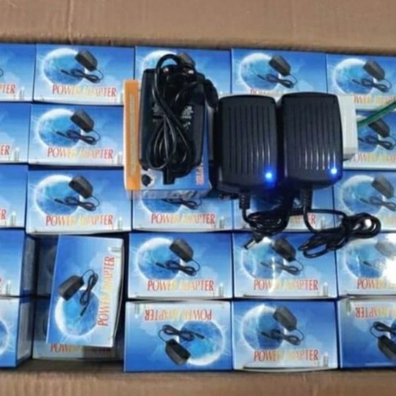 Jual Adaptor 12V / 2A Untuk Mp3 Player Rakitan CCTV Router LED Strip ...