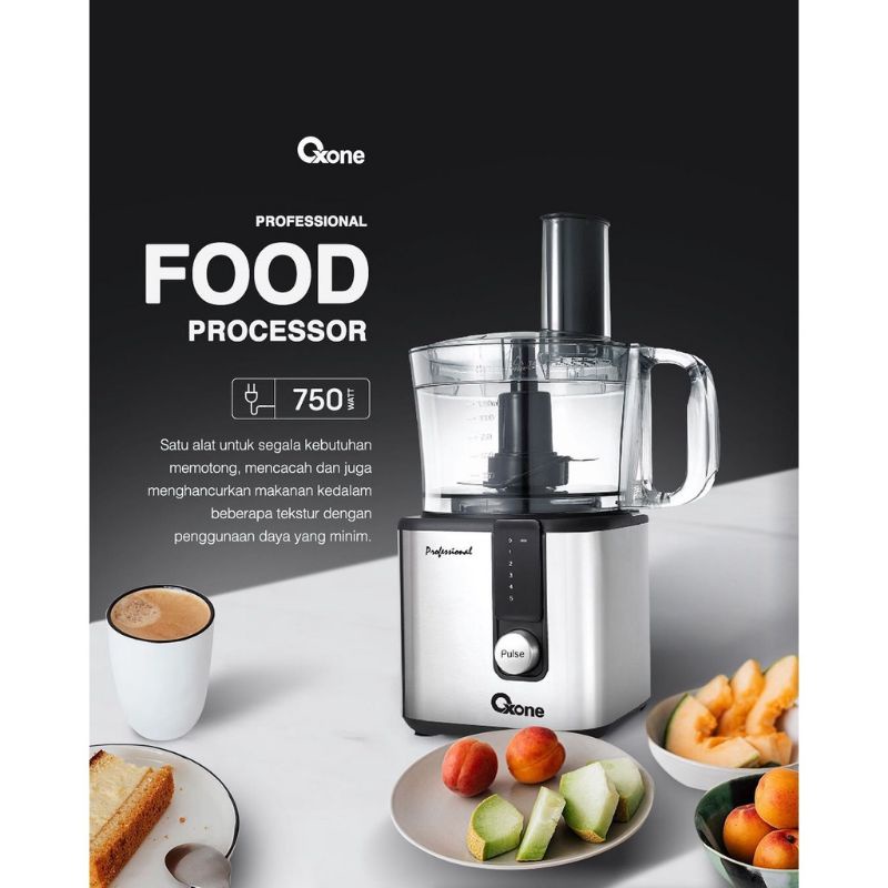Jual FOOD PROCESSOR OXONE OX 294 ORI | Shopee Indonesia