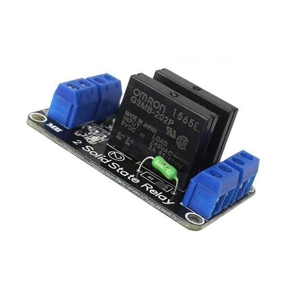 Jual Solid State Relay SSR Module 2 Channel 5V High Level | Shopee ...