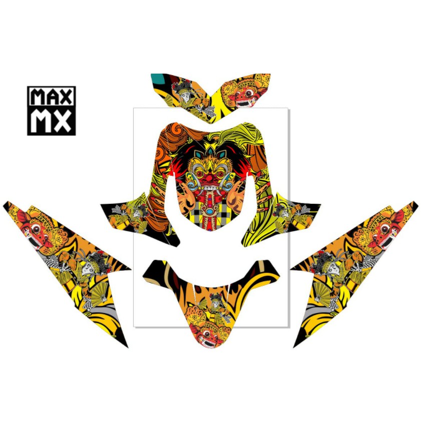 Jual Decal Stiker Beat Karbu Dekal Variasi Stiker Striping Custom ...