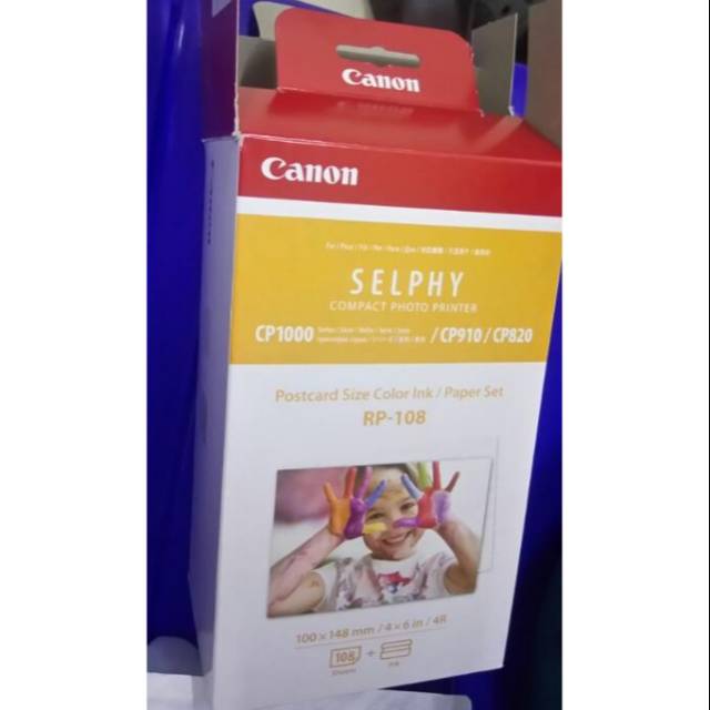 Jual Kertas tinta canon selphy CP1000 - kertas usg canon selphy CP1000 ...