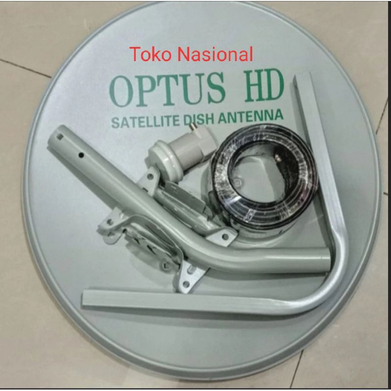 Jual Paket Dish ODU parabola Optus(original 100%)mini ku band 60/65cm ...