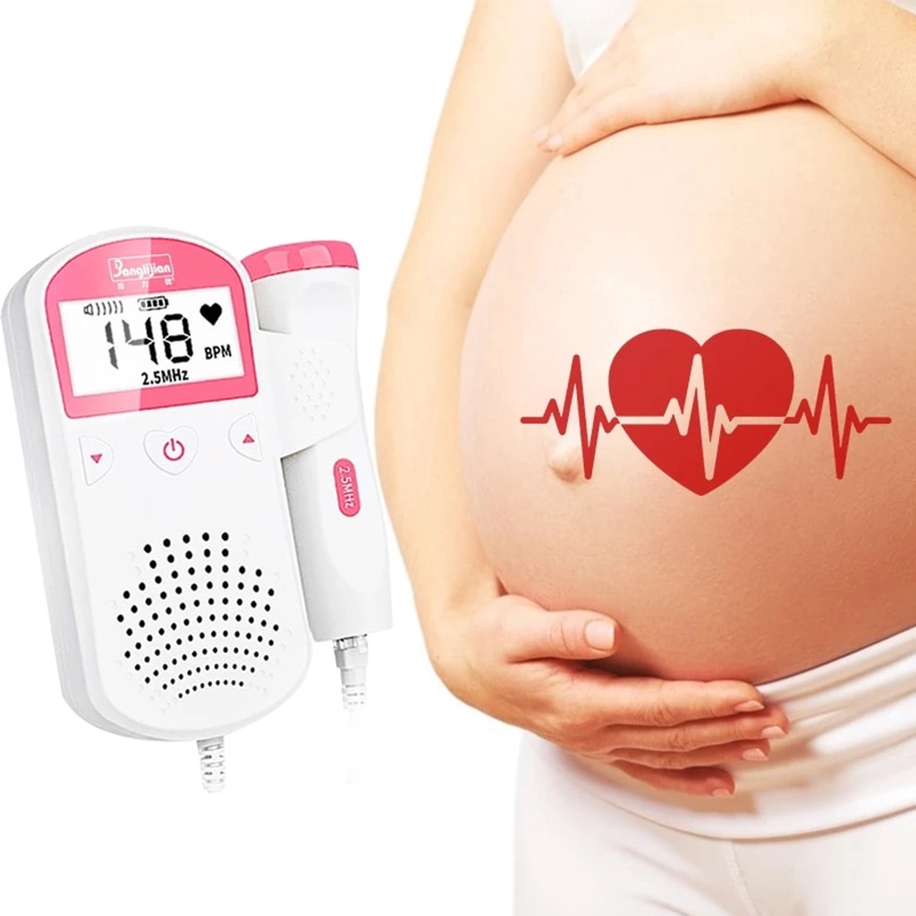 Jual Fetal Heart Doppler Monitor Pendeteksi Detak Jantung Doppler Bayi ...