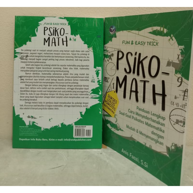 Jual PSIKO-MATH ( fun & easy trick ) | Shopee Indonesia