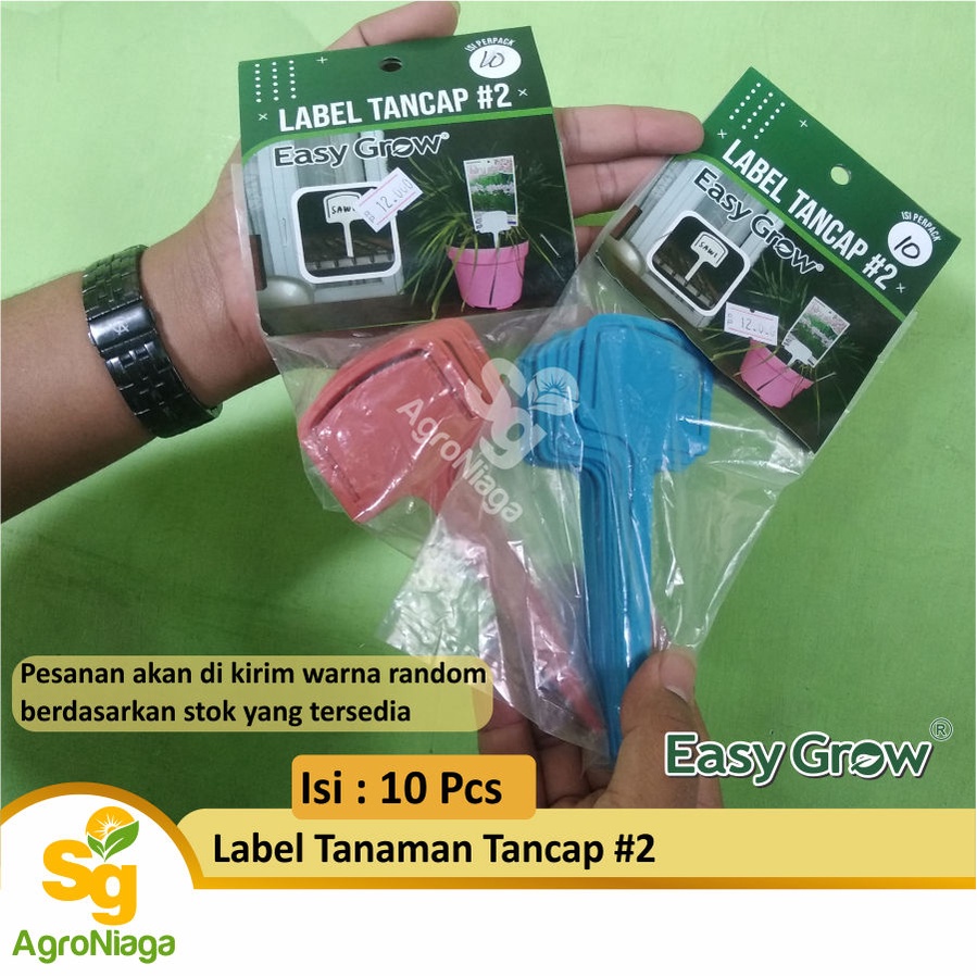 Jual Label Tanaman Tancap #2 Tag Tanaman Easy Grow Kemasan 10 pcs ...
