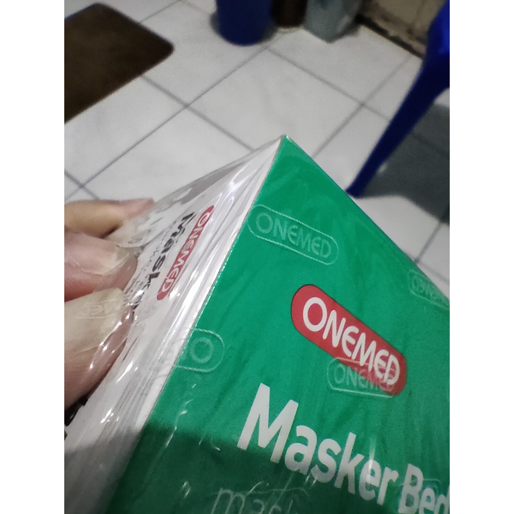 Jual Onemed masker medis masker karet earloop onemed 3 ply isi 50pcs ...