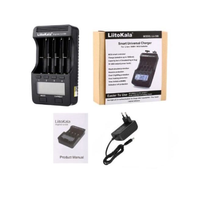 Jual LiitoKala Lii 500 Battery Capacity test Litokala lii500 Lengkap ...