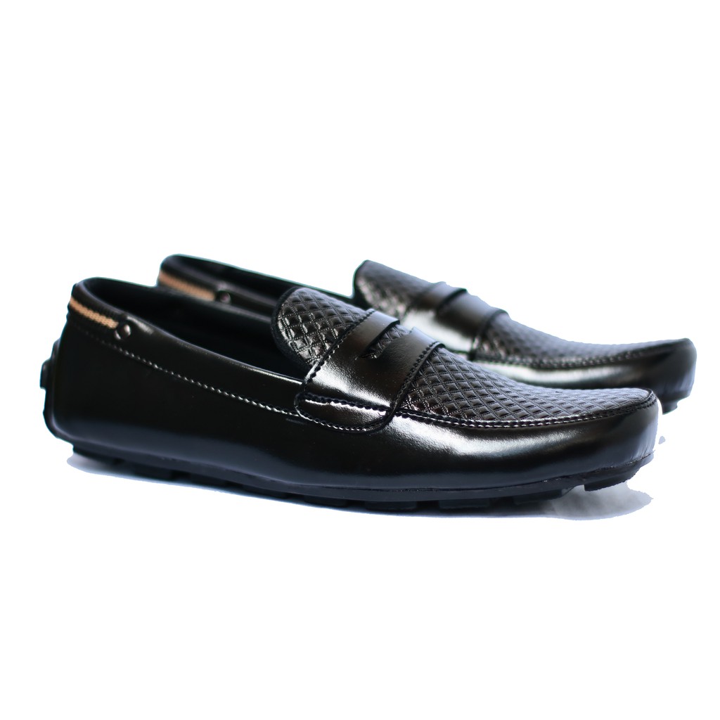 Jual sepatu formal pria kantor semi santai loafers ukuran 44 dan 45 AA ...