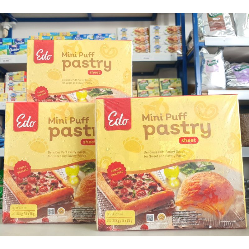 Jual Mini Puff Pastry / Edo Puff Pastry Mini / Kulit Zuppa Soup Mini ...