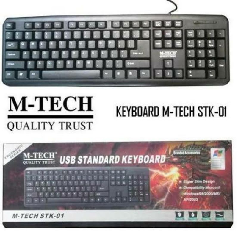 Jual KEYBOARD USB M-TECH STK-01 | Shopee Indonesia