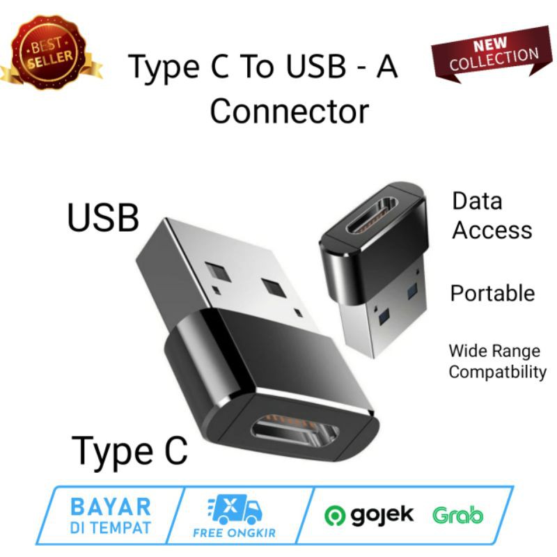 Jual Adapter Type C | Converter USB To Type C | Adapter Converter USB ...