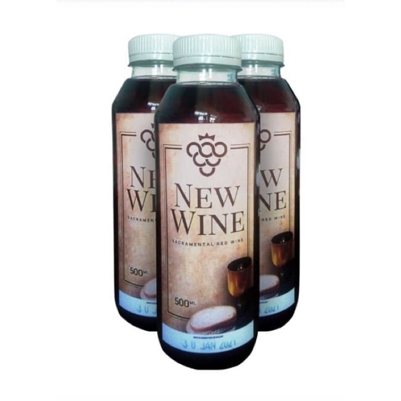 Jual Anggur Perjamuan Botol New Wine - isi 500ml | Shopee Indonesia