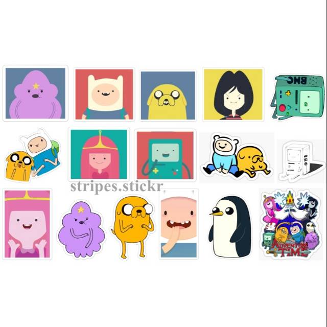 Jual Adventure time sticker pack | Shopee Indonesia