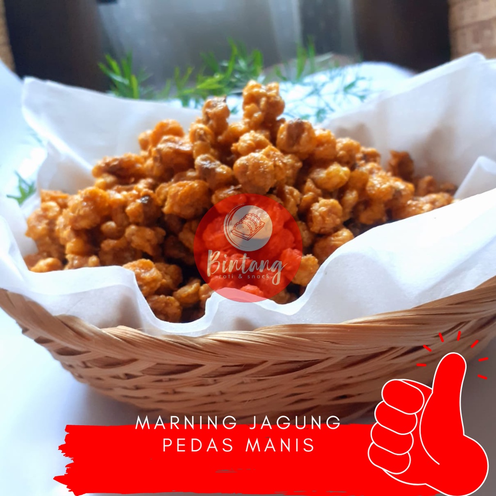 Jual Marning Jagung Pedas Manis | Marneng Jagung 500 gr | Shopee Indonesia