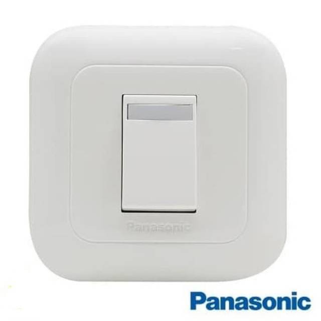 Jual SAKLAR PANASONIC ENGKEL SINGLE 1 GANG 1 WAY WEJ5531 WS SAKLAR ...