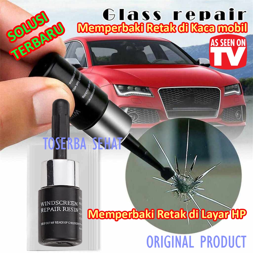 Jual Lem Kaca Ajaib Perbaiki Kaca Mobil Lem Kaca Pecah Retak Panjang ...