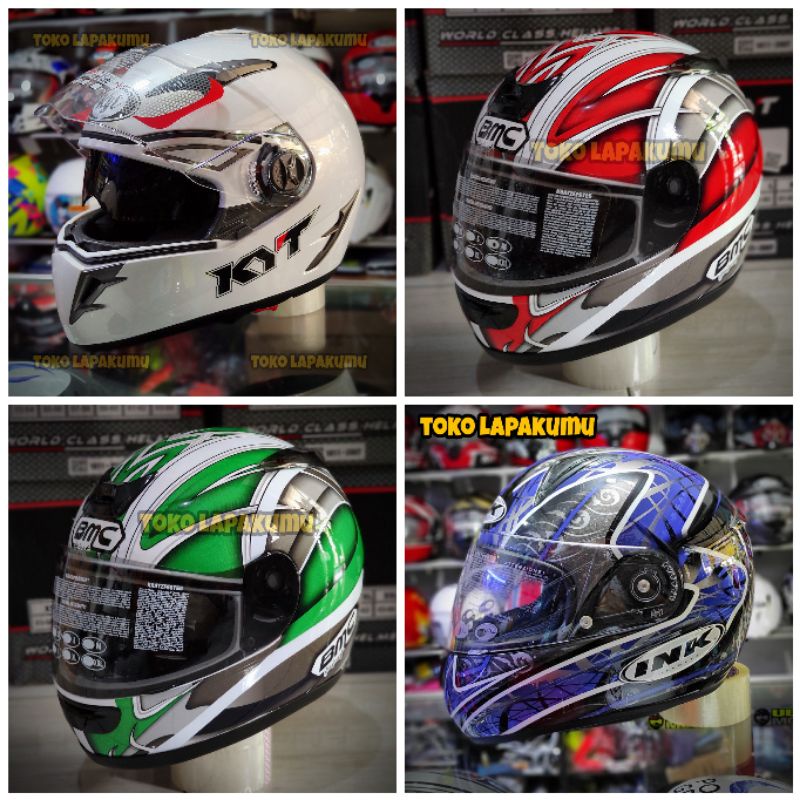 Jual Helm full face Bmc Star T Rex Helm kyt Cuci Gudang Kuat Berstandar ...