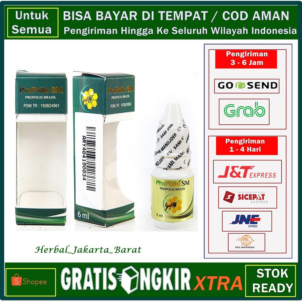 Jual Propolis SM Brazil - Obat Untuk Kurang Pendengaran, Conge, Sakit ...