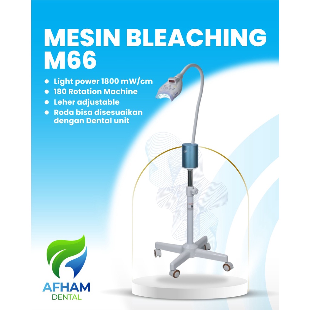 Jual DENTAL MESIN BLEACHING GIGI / WHITENING MACHINE STAND M66 / LAMPU ...