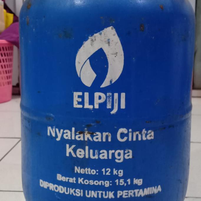 Jual Tabung gas elpiji 12 kg, dengan isi, tabung gas 12 kg, gosend ...