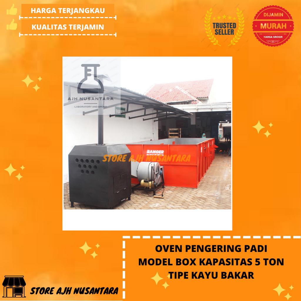 Jual ECO OVEN PENGERING PADI MODEL BOX KAPASITAS 5 TON TIPE KAYU BAKAR ...
