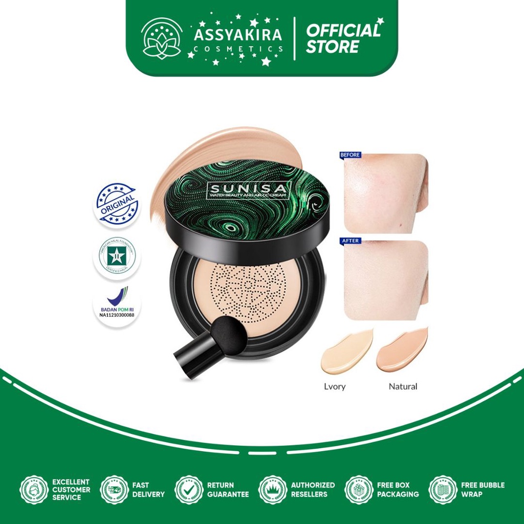 Jual BIOAQUA x Sunisa original 100% Air Cushion bedak sunisa cushion ...