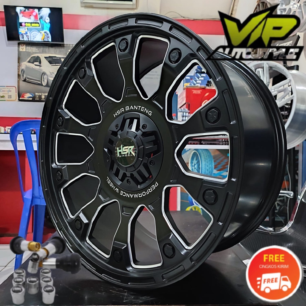 Jual Pelek Velg Mobil Offroad Fortuner Hilux DC Strada Triton Pajero ...