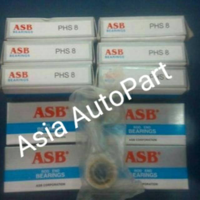 Jual Bearing Rod End PHS 8 Drat Kanan ASB Laher Rod End Pillow Ball PHS ...