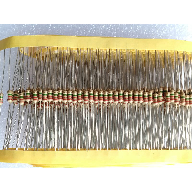 Jual resistor 2m2 carbon 5% kaki kecil harga /10pcs | Shopee Indonesia