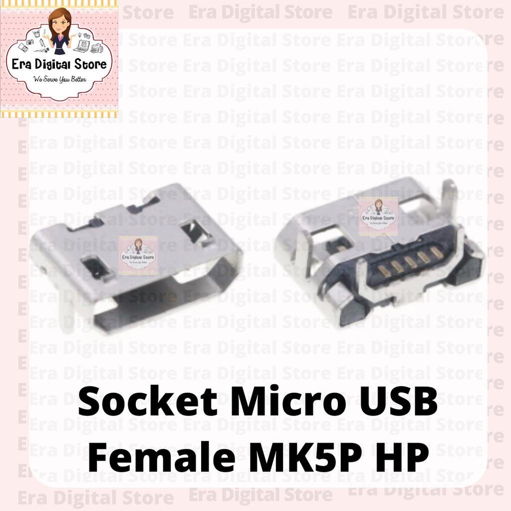 Jual Socket Micro USB Female MK5P HP | Shopee Indonesia