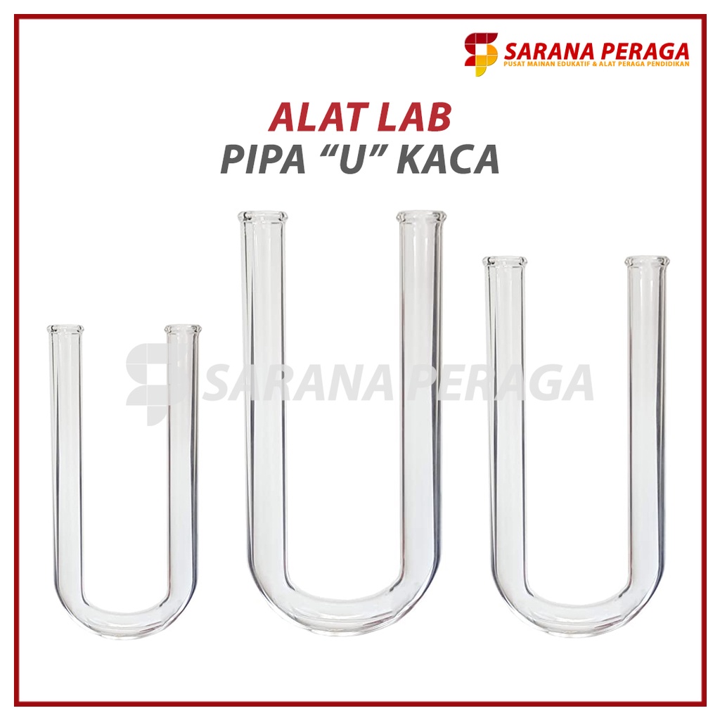 Jual SaranaPeraga - Pipa Bentuk U Kaca Besar / Sedang / Kecil - Alat ...