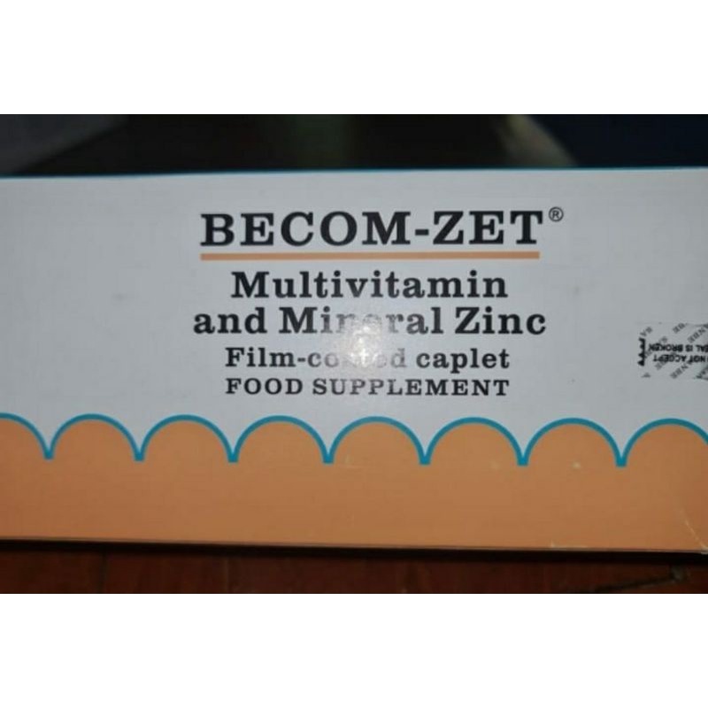 Jual Becom Zet multivitamin Zink box | Shopee Indonesia
