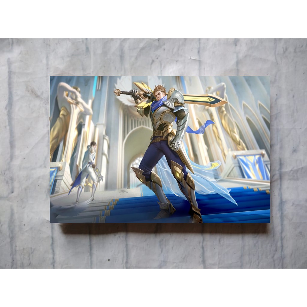 Jual POSTER KAYU - POSTER mobile legend legends size A3 hero Alucard ...