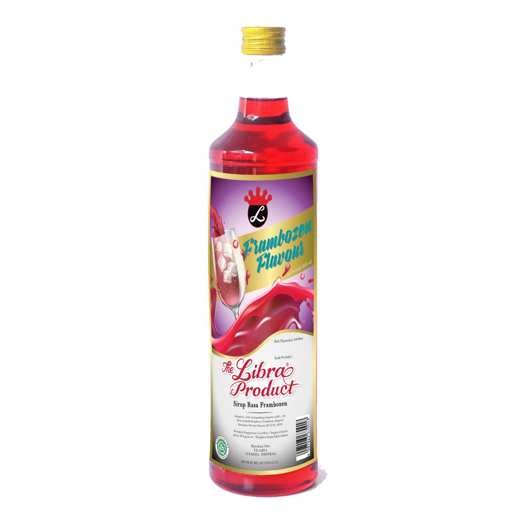 Jual Sirup Frambozen - LIBRA PREMIUM RASPBERRY SYRUP - 650ml | Shopee ...