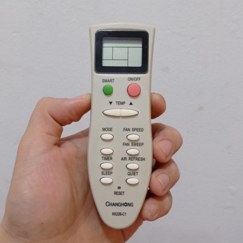 Jual Remot Remote AC Original ChangHong KK22B-C1 | Shopee Indonesia